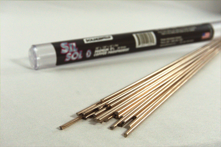 Sil-Sol 0 - 0% Phos-Copper Brazing Rods Round